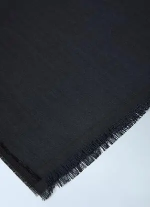TOTEME Light Wool Scarf - Black