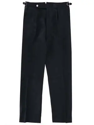BOSS Pantalone Sartoriale Con Pieghe - Blue