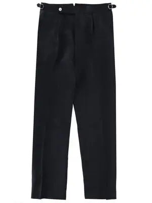 BOSS Pantalone Sartoriale Con Pieghe - Blue