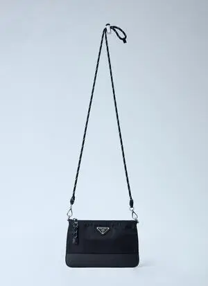 Prada Compact Crossbody Bag - Black