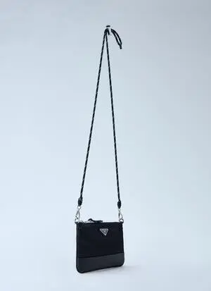 Prada Compact Crossbody Bag - Black