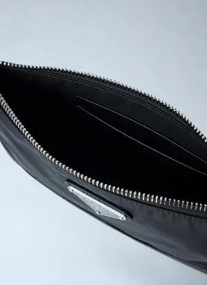 Prada Compact Crossbody Bag - Black