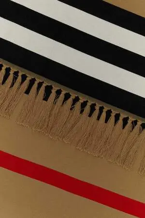 Burberry Embroidered Cotton Blanket