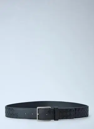 Bottega Veneta Woven Taurillon Leather Belt