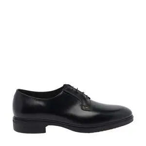 Santoni Easy Lace Up Shoes - Black