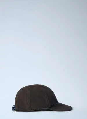 Miu Miu Denim Baseball Cap - Brown