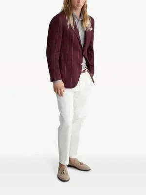 Brunello Cucinelli Silk And Cotton Jersey Shirt With Spread Collar - Multicolor