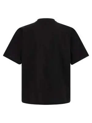 Versace Logo' T-shirt - Black