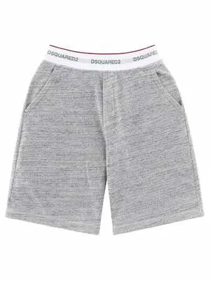 Dsquared2 Shorts Oversize Con Logo - Gray