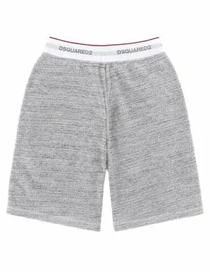 Dsquared2 Shorts Oversize Con Logo - Gray