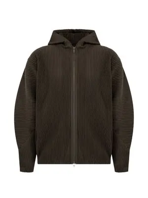 Issey Miyake Pleated Hoodie - Multicolor