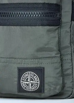 Stone Island Compact Crossbody Bag - Green