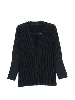 Issey Miyake Pleated Cardigan - Multicolor