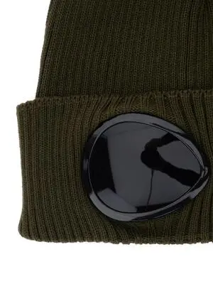 C.P. COMPANY Cotton Ribbed Beanie Cap