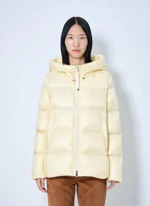 Moncler Serittes Short Parka - Yellow