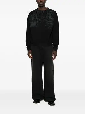 MAISON MARGIELA Logo Cotton Sweathirt - Multicolor