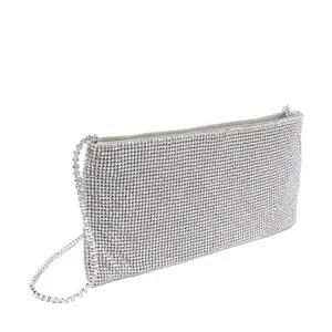 Benedetta Bruzziches Your Best Friend La Petite Clutch - Silver