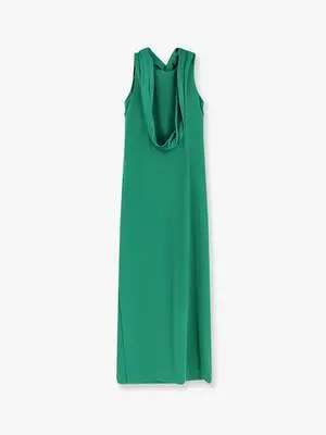 Max Mara Mxmeaere Long Dress - Green