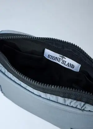 Stone Island Compact Nylon Pouch - Blue