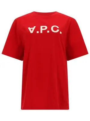 A.p.c. Logo T-shirt - Red