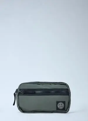 Stone Island Compact Nylon Pouch - Green