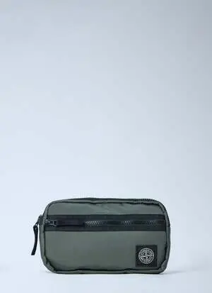 Stone Island Compact Nylon Pouch - Green