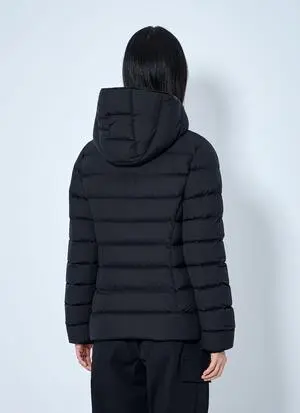 Moncler Herbe Hooded Short Down Jacket