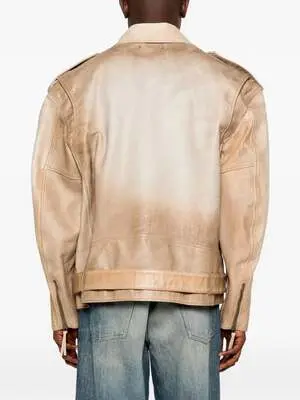 GOLDEN GOOSE Journey` Leather Jacket