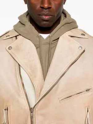 GOLDEN GOOSE Journey` Leather Jacket