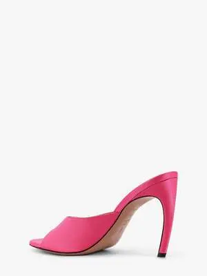 Attico Betta Satin Sandals - Multicolor