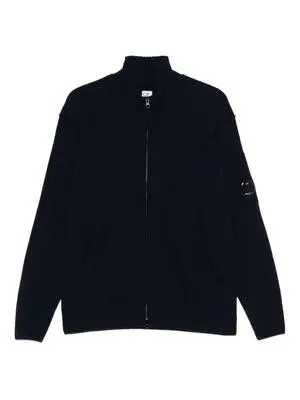 C.P. COMPANY Wool Zipped Cardigan - Multicolor
