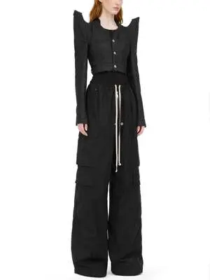 Rick Owens Cotton Cargo Pants
