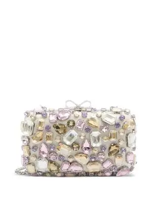 SELF-PORTRAIT Crystal Clutch - Multicolor
