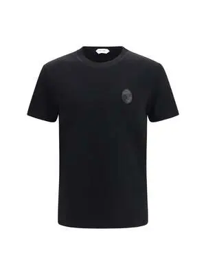 Versace Logo Application T-shirt - Black
