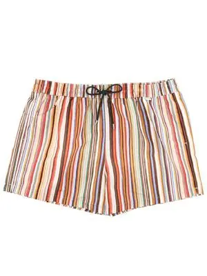 Paul Smith Painted Signature Stripe Swim Trunks - Multicolor