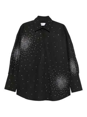 Giuseppe Di Morabito Crystal-embellished Cotton Shirt - Multicolor