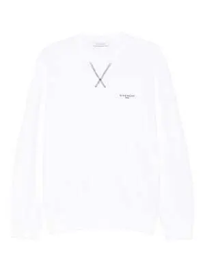 Givenchy Couture` Seam Crew-neck Sweatshirt - Multicolor