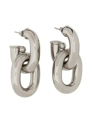 Rabanne Orecchini Doppio Cerchio Xl Link