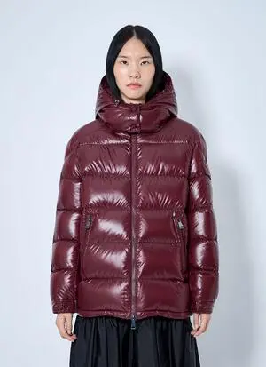 Moncler Maire Hooded Down Jacket - Multicolor