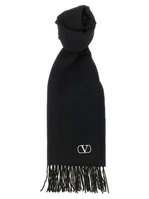Valentino Garavani Cashmere Scarf With Fringes - Multicolor