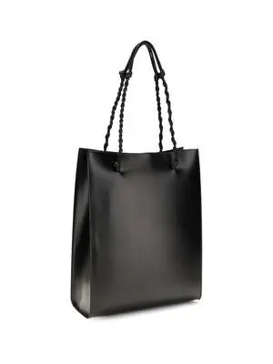 JIL SANDER Tangle Leather Tote Bag