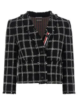 Thom Browne Tweed Blazer - Multicolor