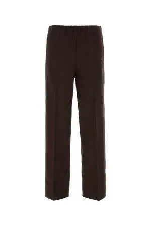 Miu Miu Stretch Viscose Blend Pant - Brown