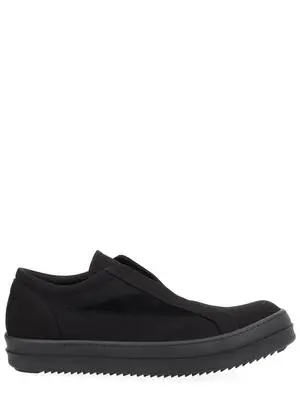 Rick Owens Laceless Vintage Sneakers - Black