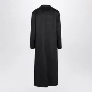 Isabel Marant Étoile Clesa Anthracite Wool And Cashmere Coat - Gray