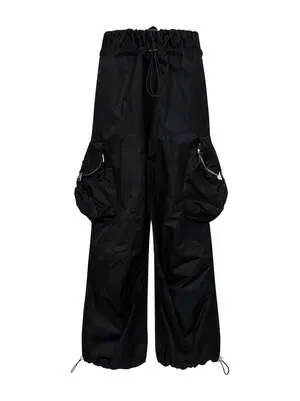 Attico Overdyed Gabardine Cargo Trousers - Multicolor