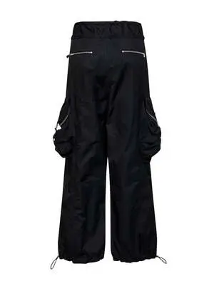 Attico Overdyed Gabardine Cargo Trousers - Multicolor