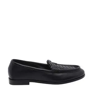 Bottega Veneta Silenzio Loafers - Black