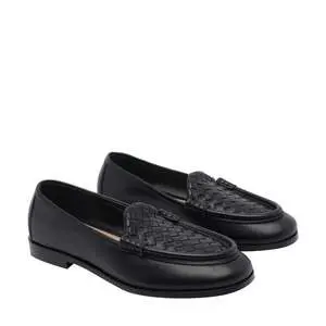 Bottega Veneta Silenzio Loafers - Black