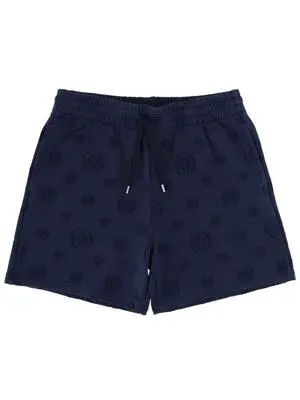 Casablanca Shorts With Logo - Blue
